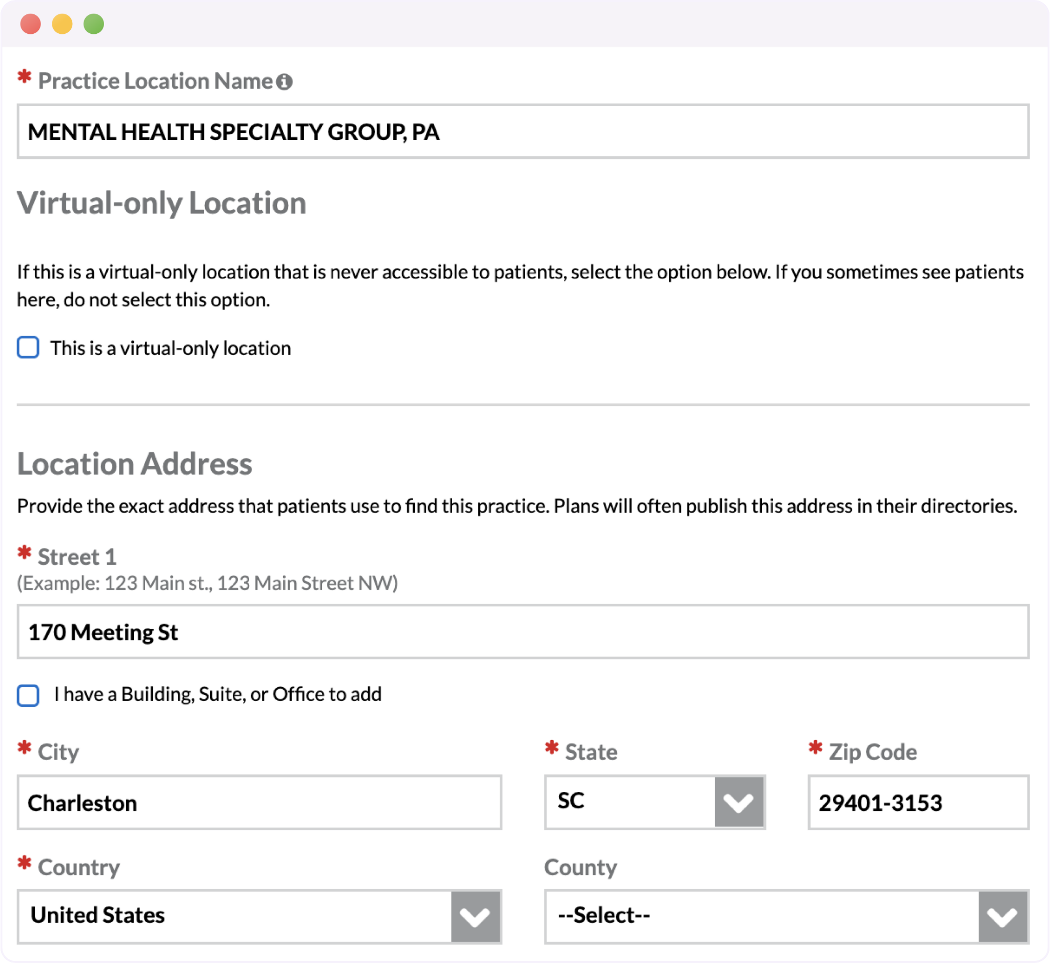 CAQH Profile Guide - South Carolina – Rula Therapist