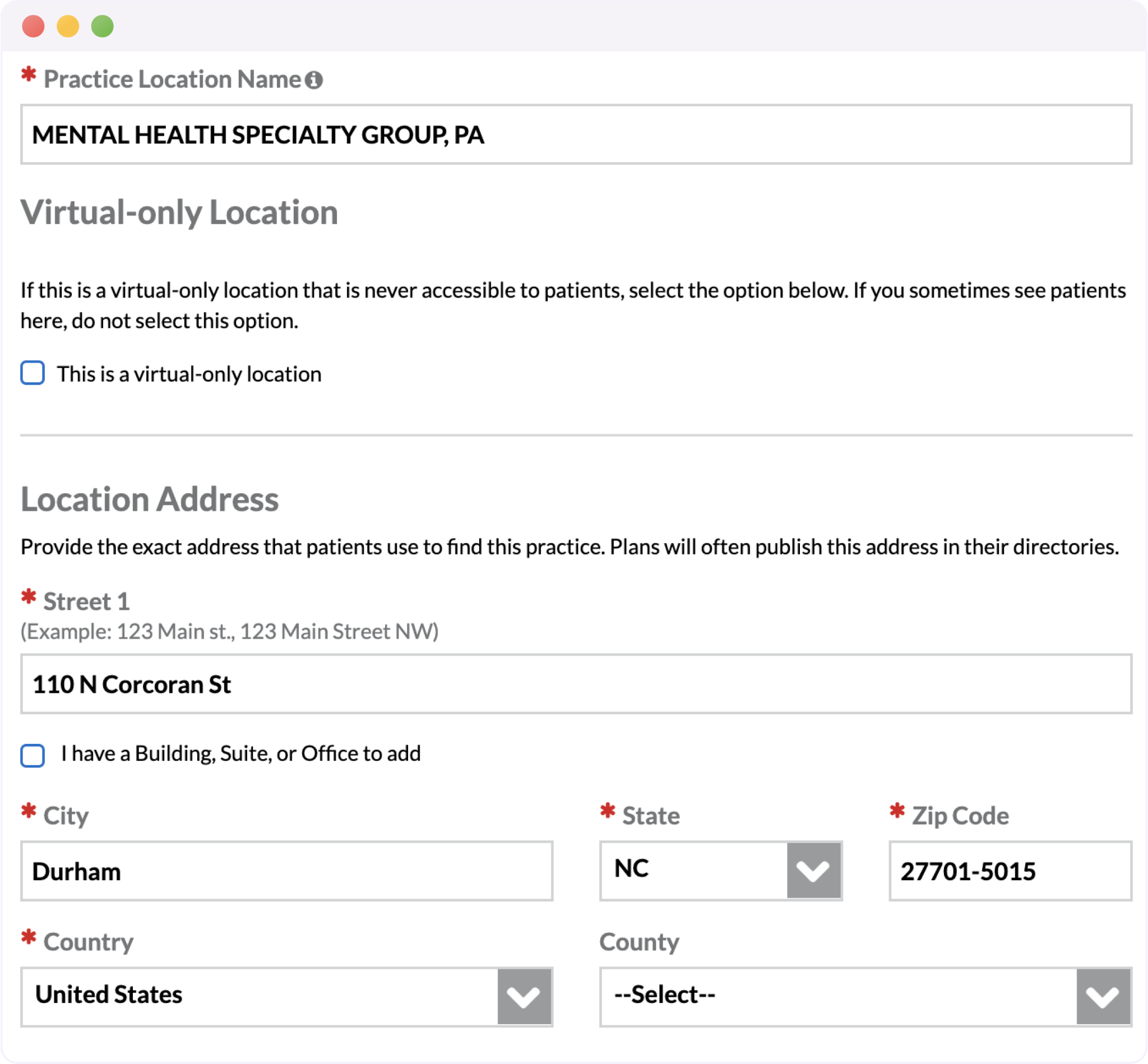 CAQH Profile Guide - North Carolina – Rula Therapist