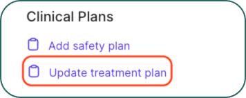 Updating a treatment plan in the Rula provider portal – Rula Therapist